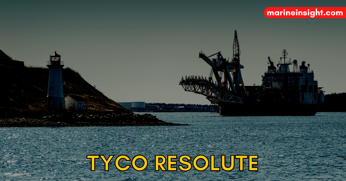 Tyco Resolute: The Mightiest Cable Laying Ship at the Sea