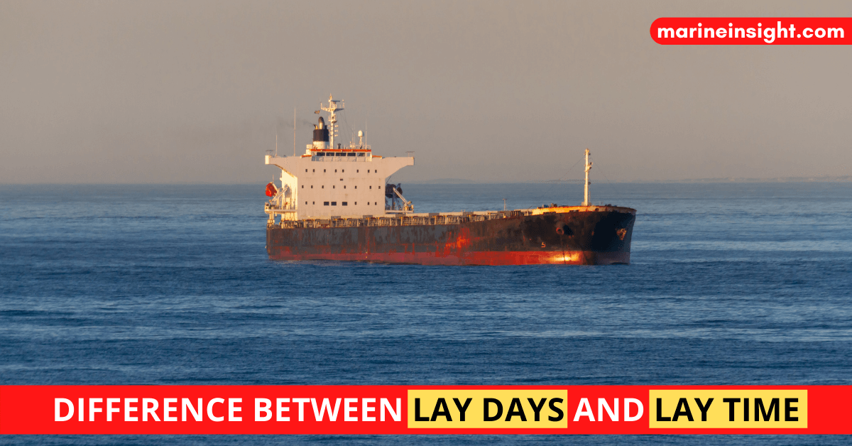 What is the Difference between Lay days and Lay time?