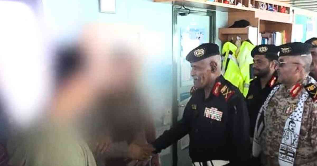 Watch: Houthi Commander Welcomes Crew Members Of Hijacked Ship Galaxy ...